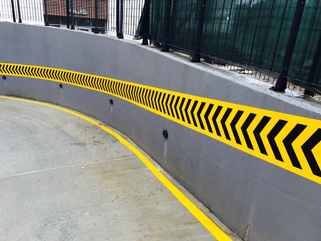 Otopark çizgisi,otopark kolon boyama,otopark kolon zebra tarama,rampa ...